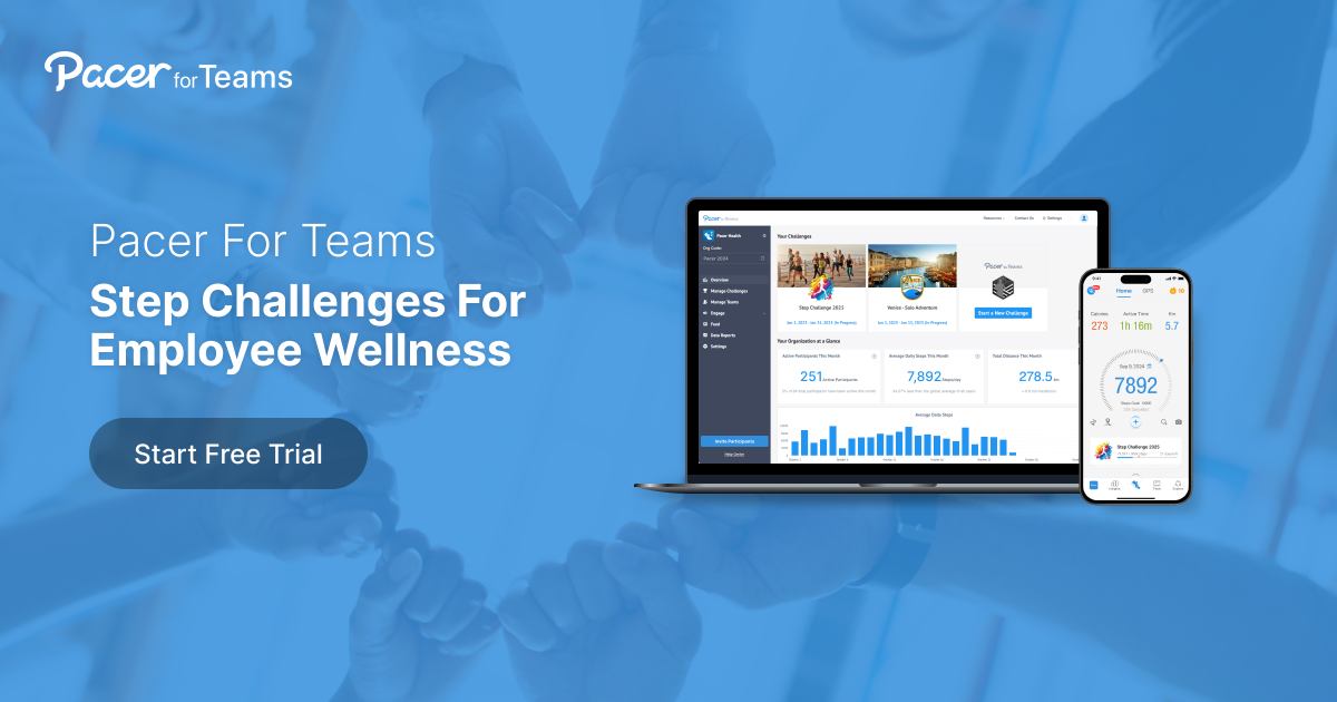 Workplace Step Challenges, Simplified - Pacer for Teams