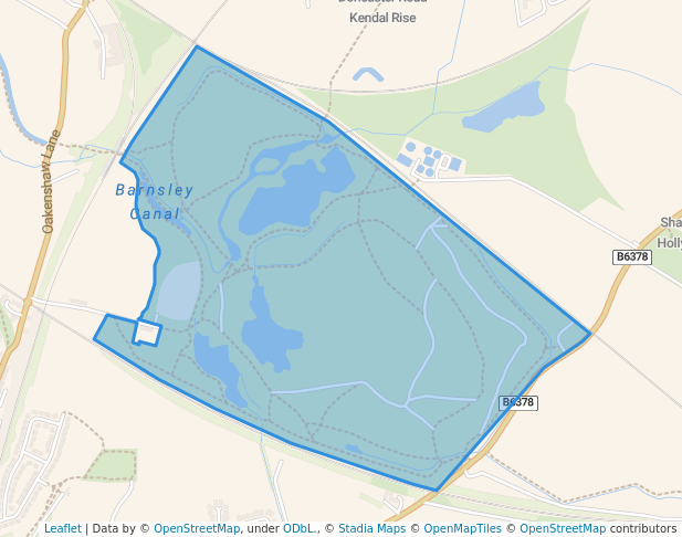 Walton Nature Reserve in Barugh Green | Map and Routes