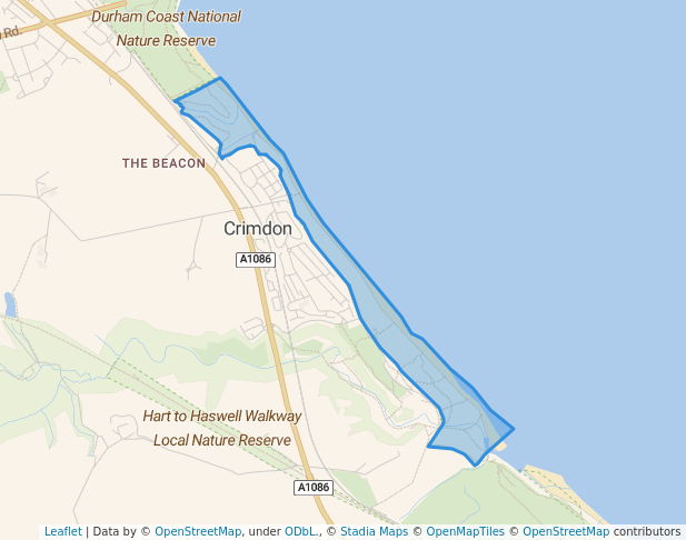 Durham Coast National Nature Reserve in Blackhall Colliery | Map and Routes