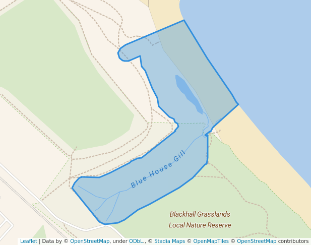 Blackhall Rocks National Nature Reserve in Blackhall Colliery | Map and ...