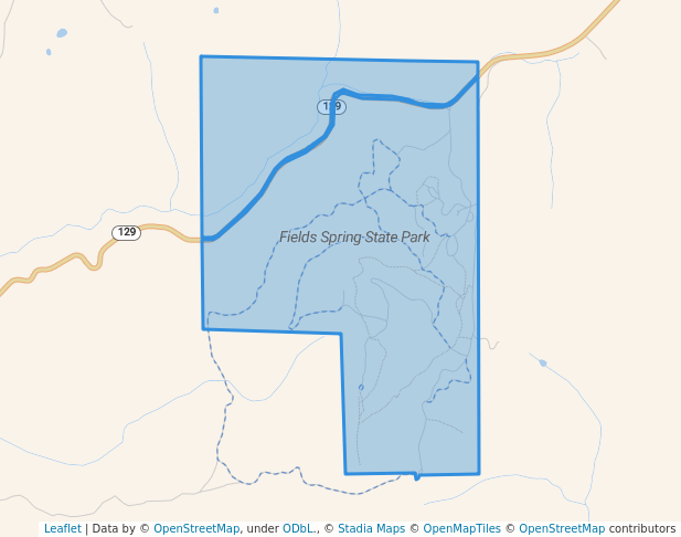 Fields Spring State Park in Anatone | Map and Routes