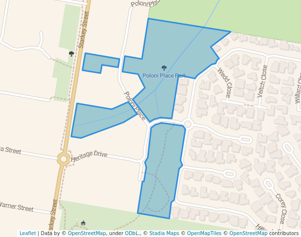 Poloni Place Park in Wellington Point | Map and Routes