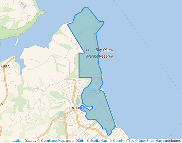 Long Bay Regional Park in Auckland | Map and Routes