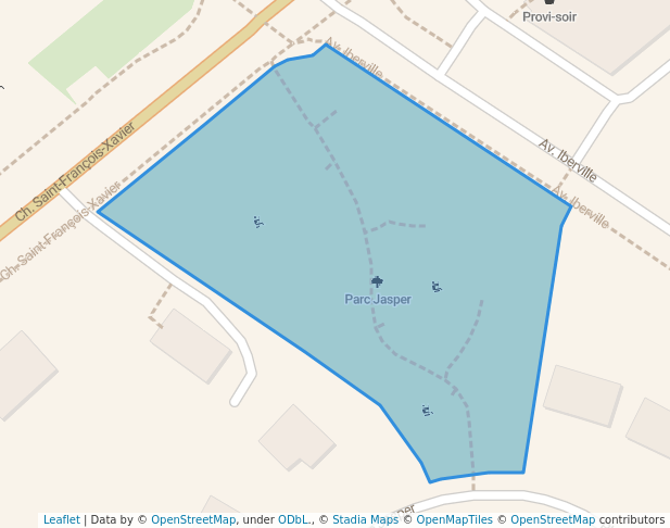 Parc Jasper in Candiac | Map and Routes