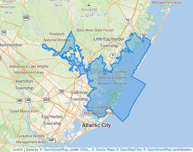 Jacques Cousteau National Estuarine Research Reserve in Little Egg ...