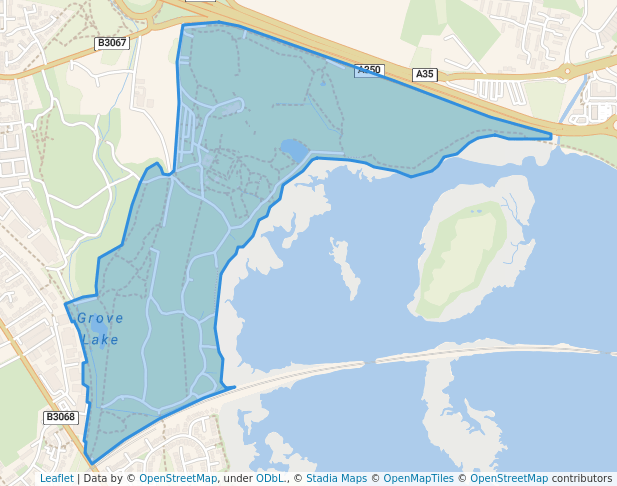 Upton Country Park in Poole | Map and Routes