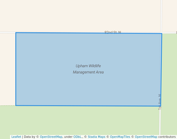 Upham Wildlife Management Area in Bantry | Map and Routes