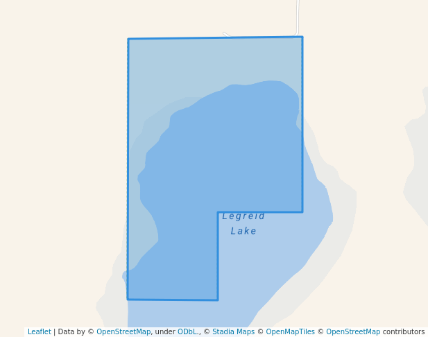 LLake Legreid Wildlife Management Area in Maddock | Map and Routes
