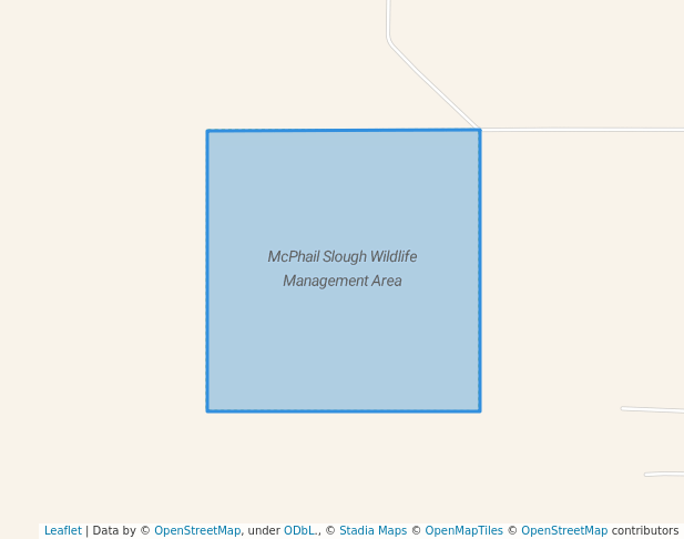 McPhail Slough Wildlife Management Area in Tappen | Map and Routes