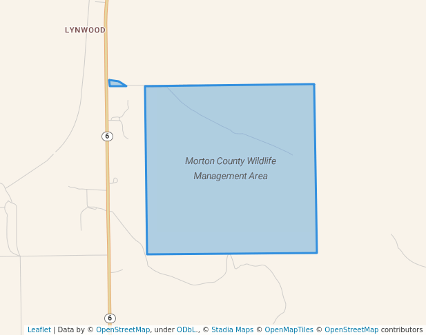 Morton County Wildlife Management Area in Fort Rice | Map and Routes
