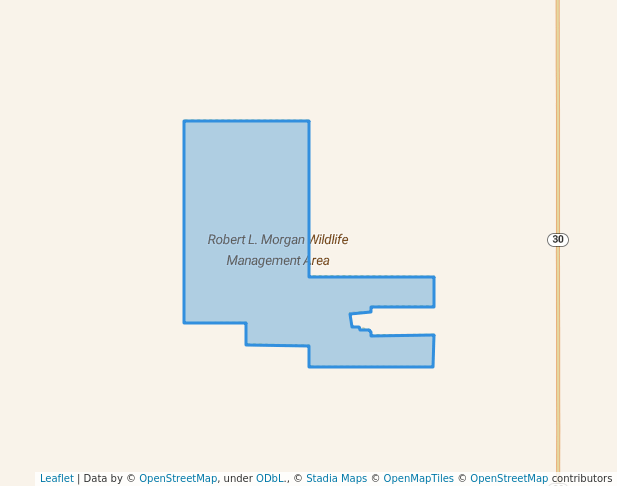 Robert L. Morgan Wildlife Management Area in Sykeston | Map and Routes