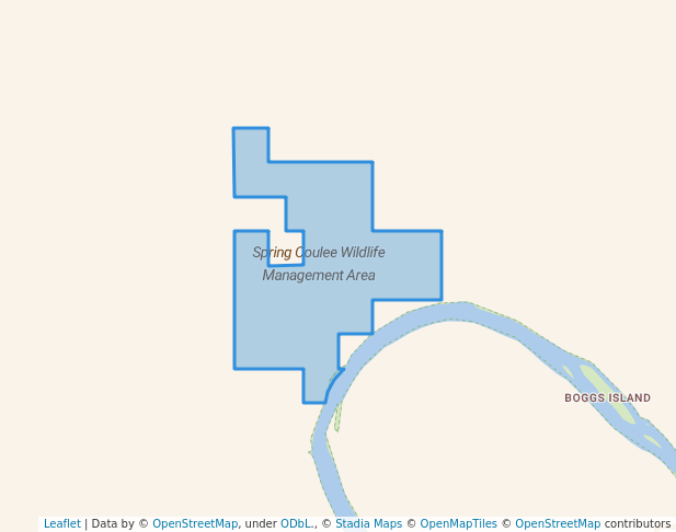 Spring Coulee Wildlife Management Area in Fort Benton | Map and Routes