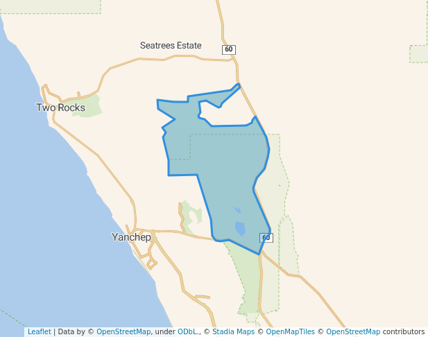 Yanchep National Park in Yanchep | Map and Routes