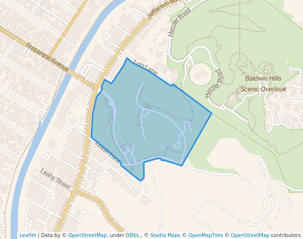 Culver City Park in Culver City | Map and Routes