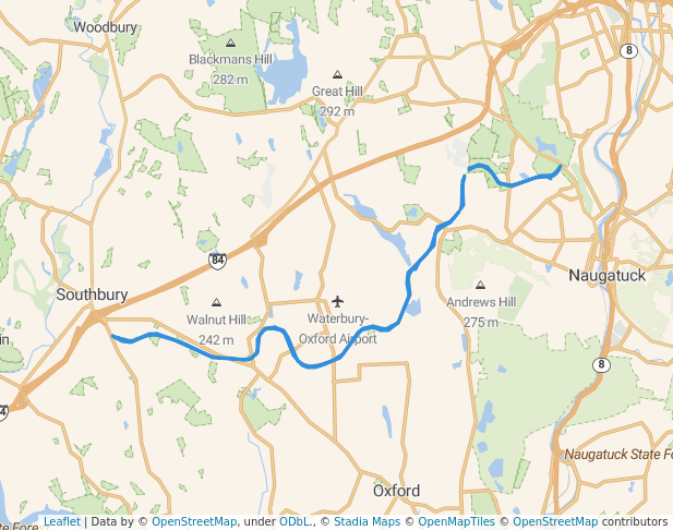 Larkin State Park Trail in Oxford | Map and Routes