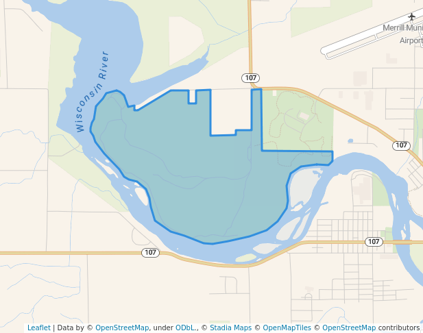 Council Grounds State Park in Merrill | Map and Routes