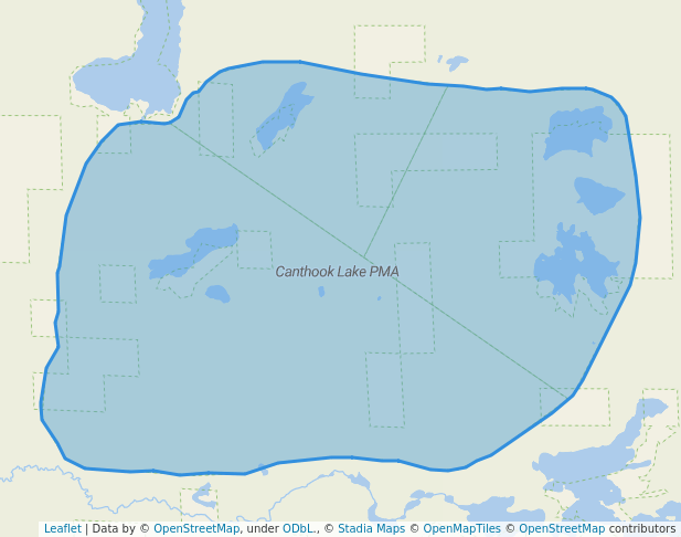 Canthook Lake PMA in Tower | Map and Routes