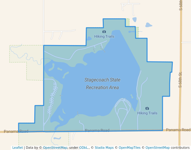Stagecoach State Recreation Area in Holland | Map and Routes