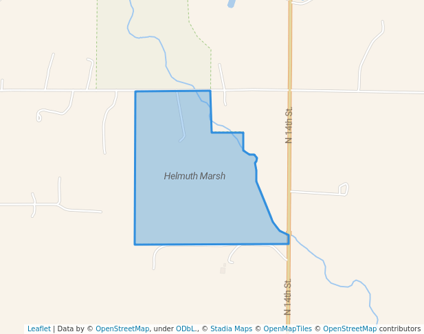 Helmuth Marsh in Raymond | Map and Routes