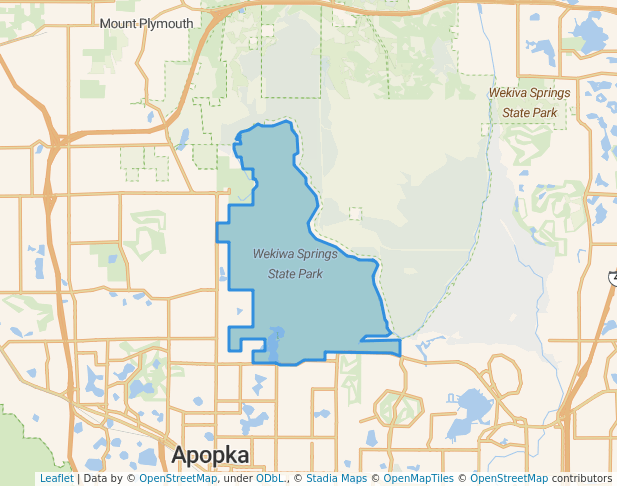 Wekiwa Springs State Park in Apopka | Map and Routes