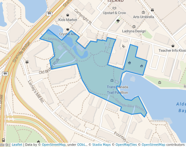 Sutcliffe Park in Vancouver | Map and Routes