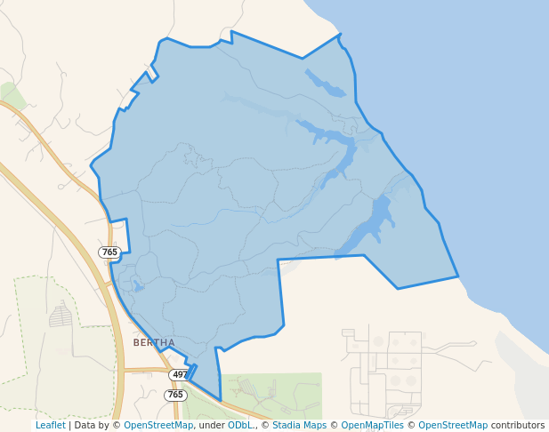 Calvert Cliffs State Park in Lusby | Map and Routes