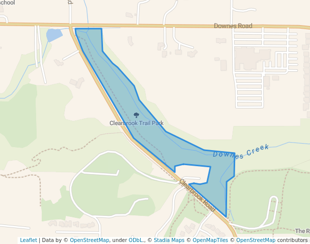 Clearbrook Trail Park in Abbotsford | Map and Routes