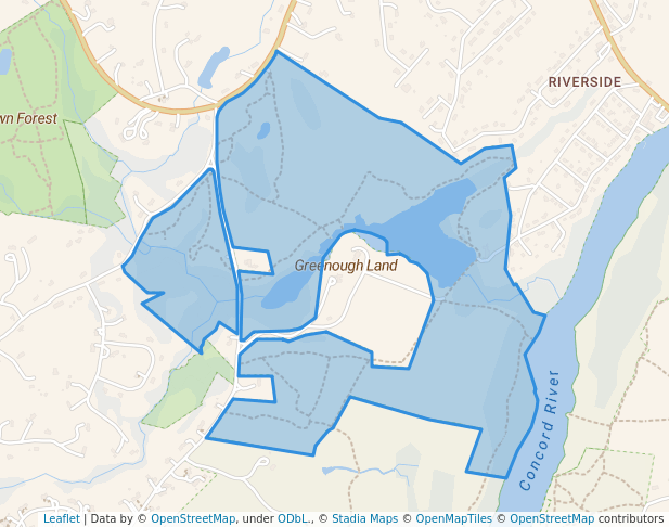 Greenough Land in Carlisle | Map and Routes
