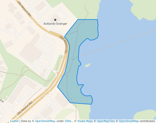 Frame Lake West Park in Yellowknife | Map and Routes