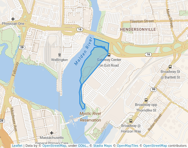 Gateway Park in Everett | Map and Routes