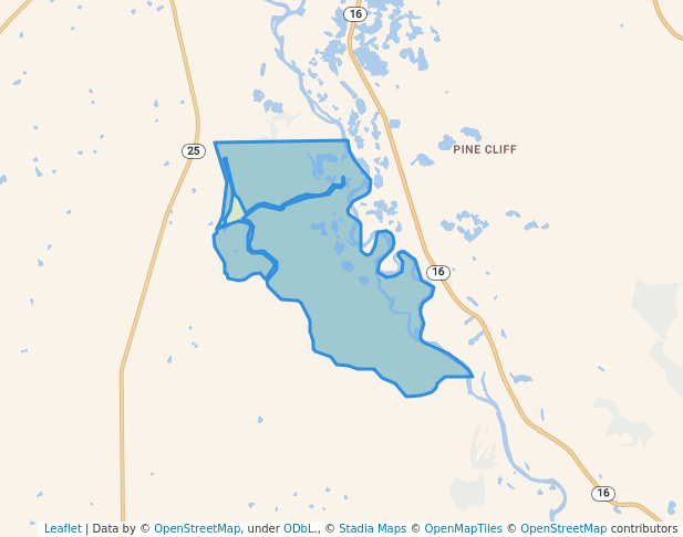 Bogue Chitto State Park in Franklinton | Map and Routes