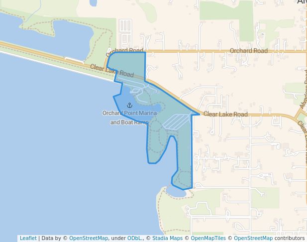 Orchard Point Park in Eugene | Map and Routes