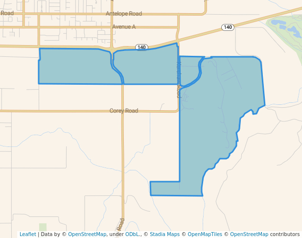 Jackson County Sports Park in Central Point | Map and Routes