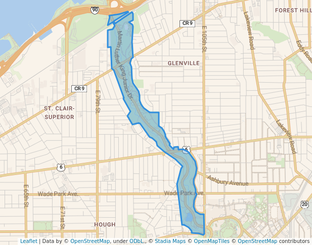 Rockefeller Park in Cleveland | Map and Routes