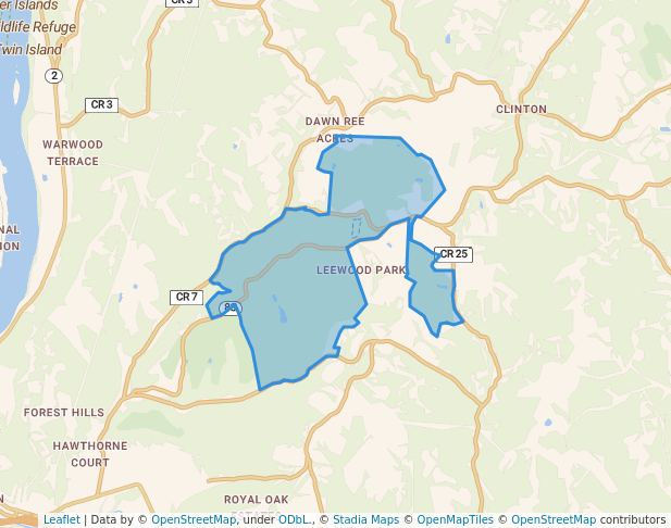 Oglebay Park in Wheeling | Map and Routes