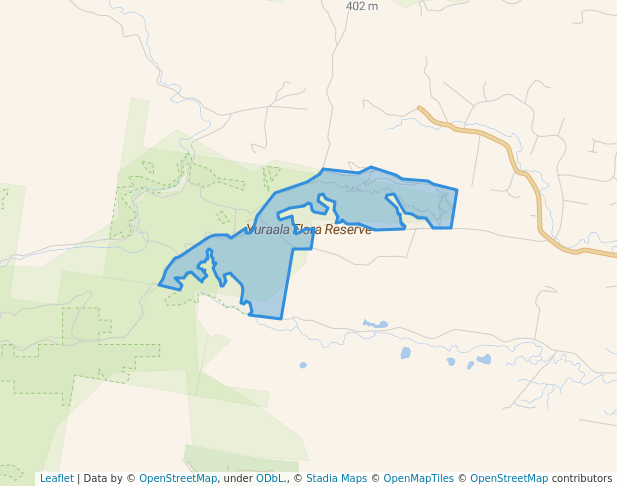 Yuraala Flora Reserve in Boambee | Map and Routes