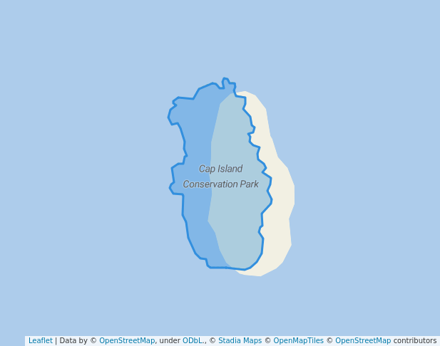 Cap Island Conservation Park in Sheringa | Map and Routes