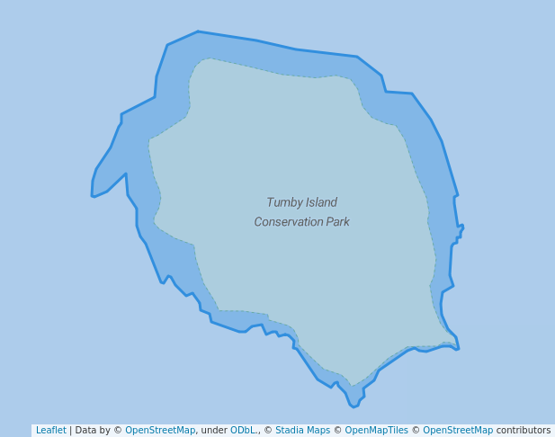 Tumby Island Conservation Park in Tumby Bay | Map and Routes