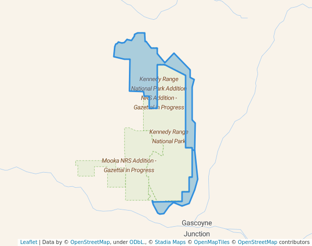Kennedy Range National Park Addition NRS Addition - Gazettal in ...