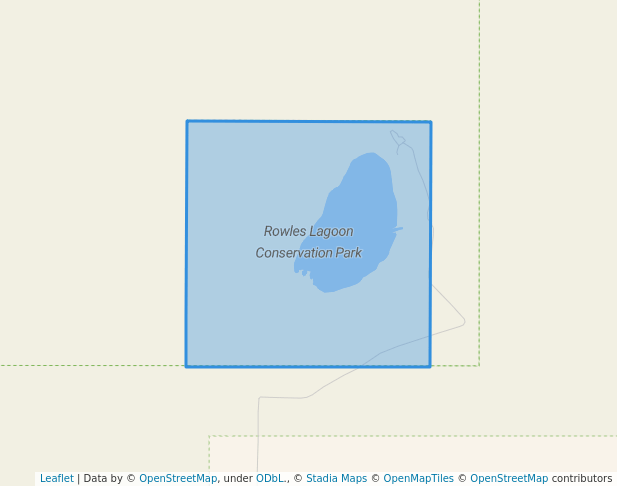 Rowles Lagoon Conservation Park in Ora Banda | Map and Routes