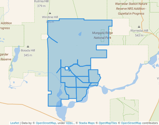 Karara NRS Addition - Gazettal in Progress in Rothsay | Map and Routes