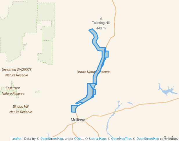 Urawa Nature Reserve in Nunierra | Map and Routes