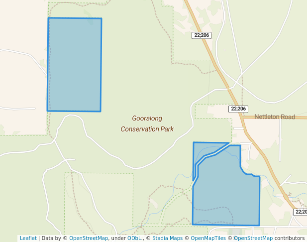 Gooralong Conservation Park in Jarrahdale | Map and Routes