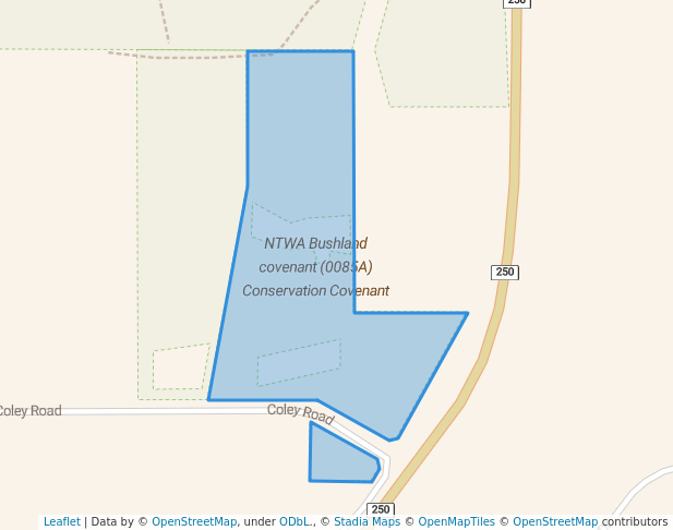 NTWA Bushland covenant (0085A) Conservation Covenant in Yallingup | Map ...