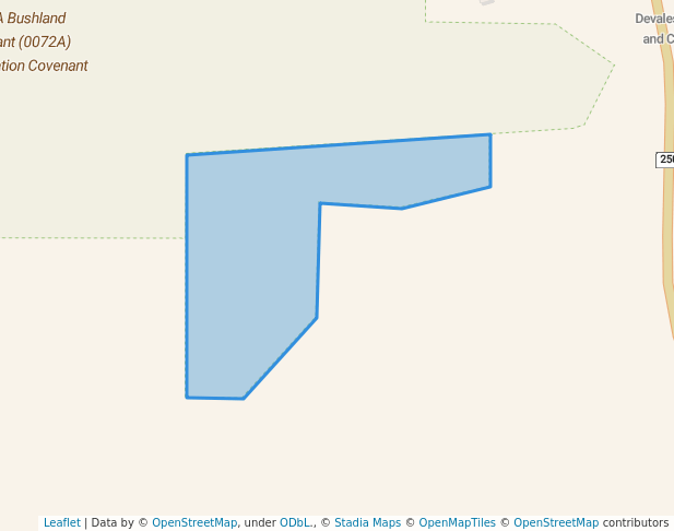 NTWA Bushland covenant (0072B) Conservation Covenant in Yallingup | Map ...
