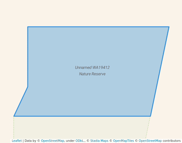 Unnamed WA19412 Nature Reserve in Harrismith | Map and Routes