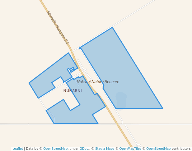 Nukarni Nature Reserve in Nukarni | Map and Routes