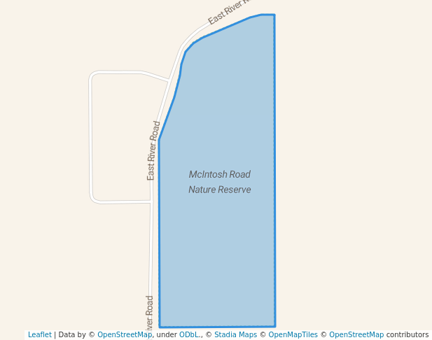 McIntosh Road Nature Reserve in Hay | Map and Routes