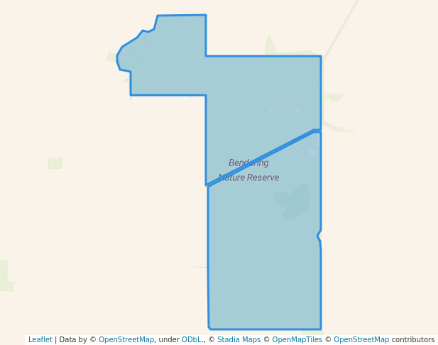 Bendering Nature Reserve in Kondinin | Map and Routes