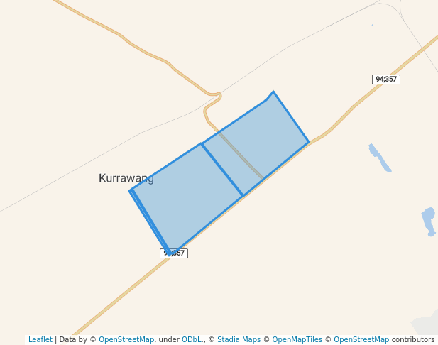 Kurrawang Nature Reserve in Mount Burges | Map and Routes